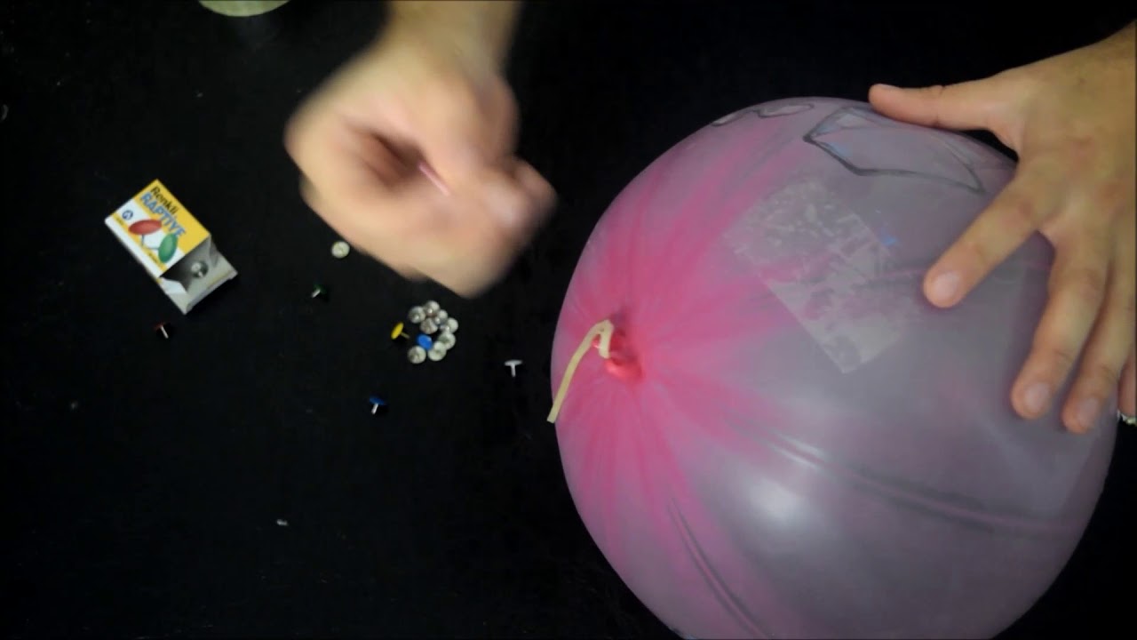incridible BALLOON HACK! a pin and balloon - YouTube