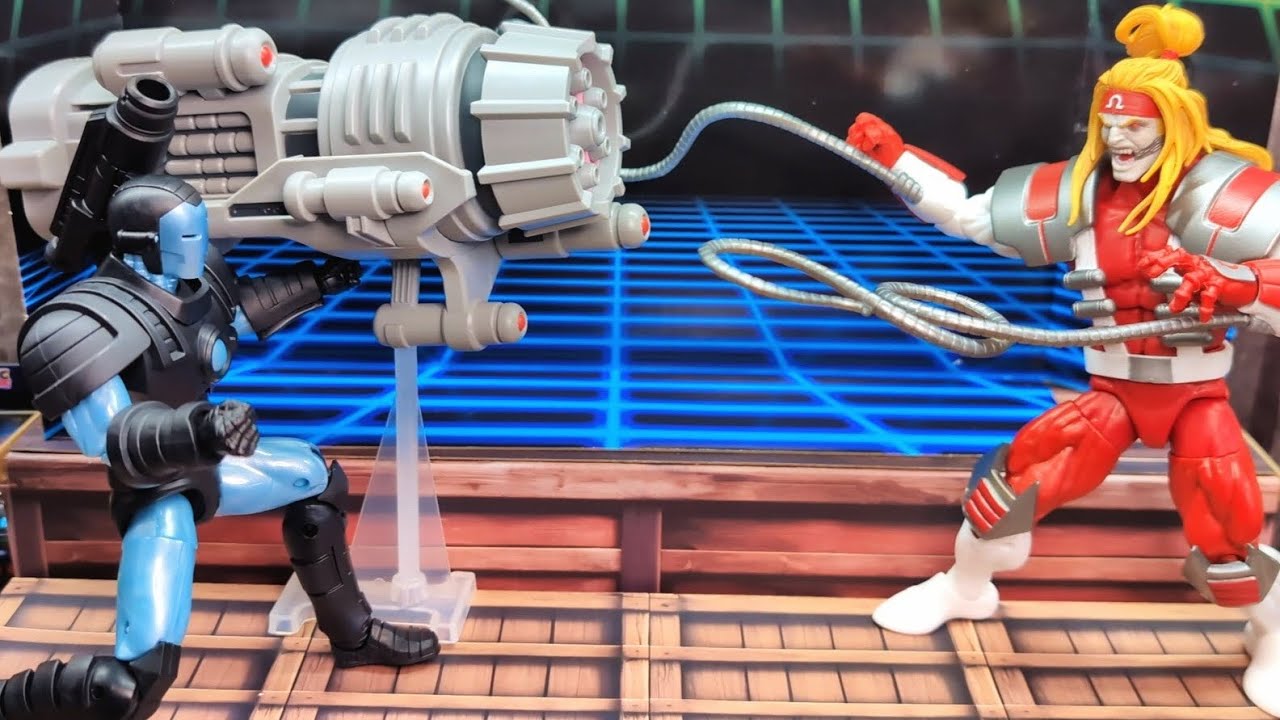MVC2 War Machine and Omega Red figure review - YouTube