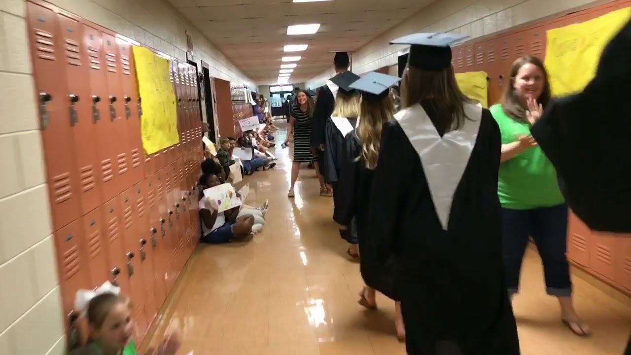 York Intermediate Graduation Walk 2018 - YouTube