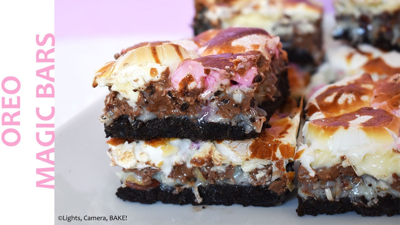 Oreo Magic Bars | RECIPE - YouTube
