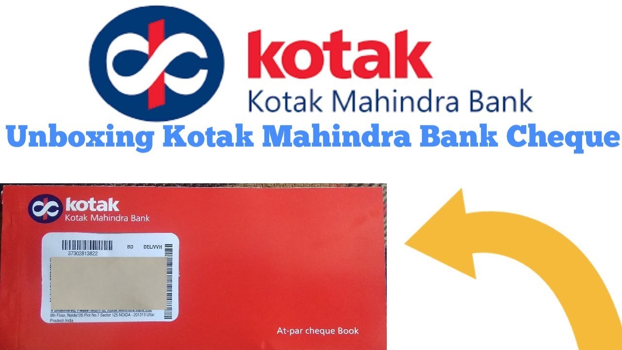 Unboxing Kotak Mahindra Bank Cheque Book Delivery By Blue Dart Courier unboxing-kotak-mahindra-bank-cheque-book-delivery-by-blue-dart-courier