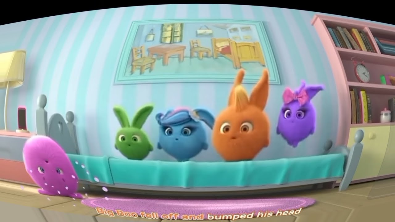 5 Little Bunnies Jumping on The Bed / Sunny Bunnies - Song / Sponsored ...