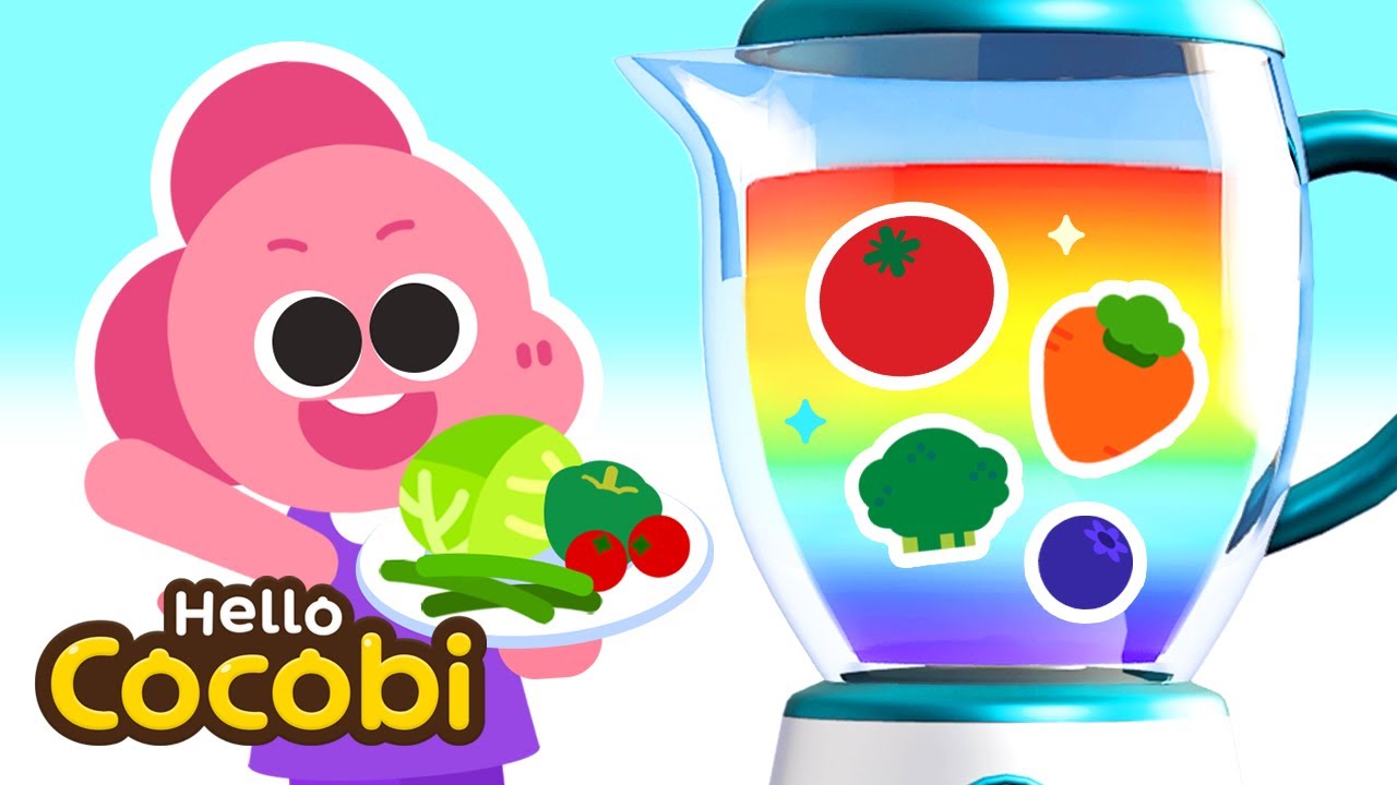 Learn Colors🌈with Fruits and Vegetables Song | Education Videos For ...
