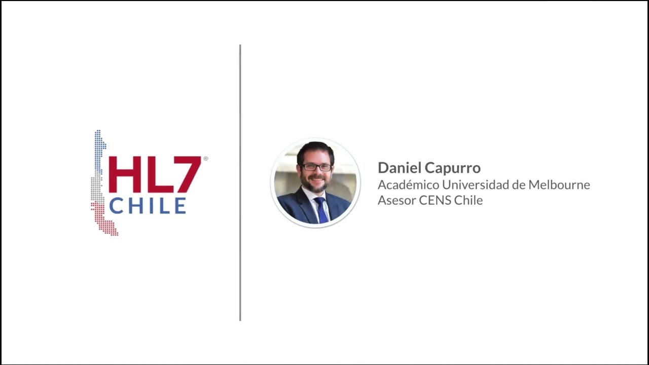 Webinar HL7 Chile con Daniel Capurro - YouTube