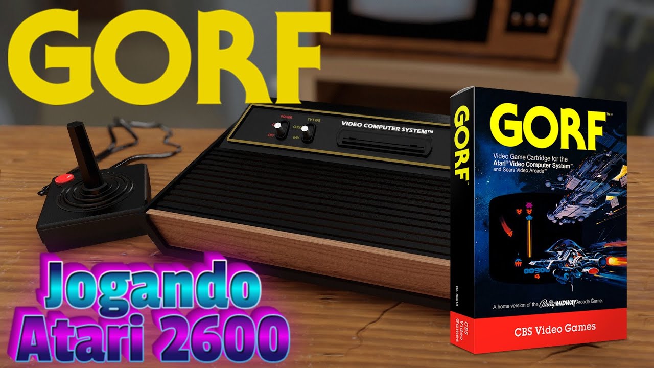 Gorf (Dave Nutting Associates, 1982): Jogando Atari 2600 - YouTube