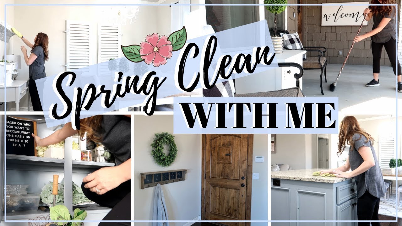 SPRING CLEAN WITH ME 2019 | KITCHEN ISLAND ORGANIZATION| SPRING ...