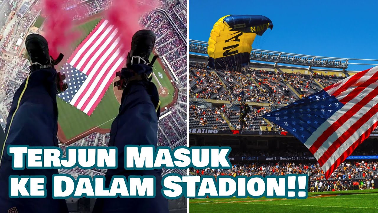 Aksi Menegangkan Unit Terjun Payung Elit NAVY SEAL - YouTube