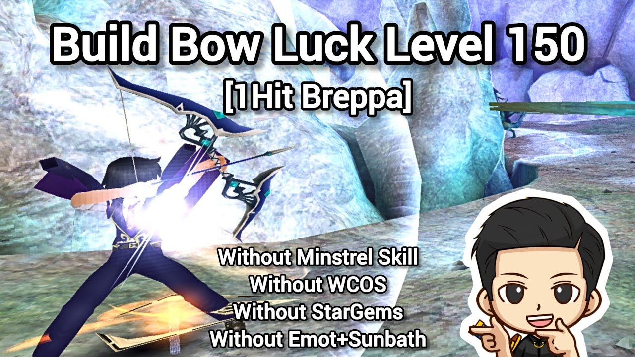 Build Bow Luck Level 150 !! 1Hit Breppa !! Toram Online - YouTube