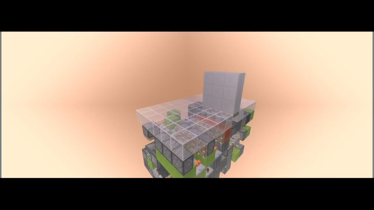 Showcase|Tiny 3x3 Full Hipster Door In MCBE(360 blocks) - YouTube