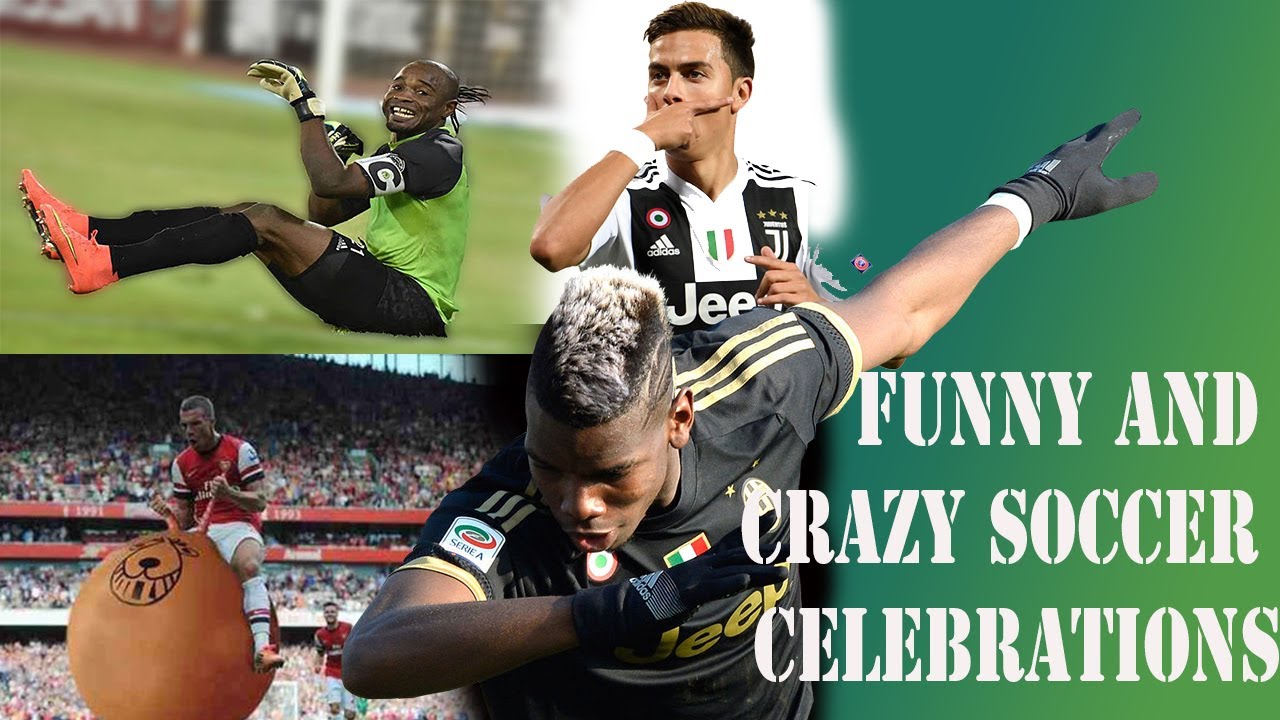 CRAZY AND FUNNIEST CELEBRATIONS IN THE HISTORY OF SOCCER || 4K - YouTube