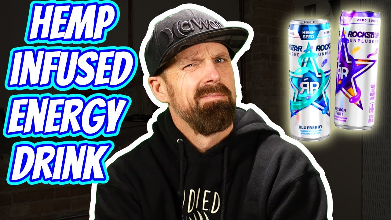 Rockstar Unplugged - Hemp Infused Energy Drink - YouTube
