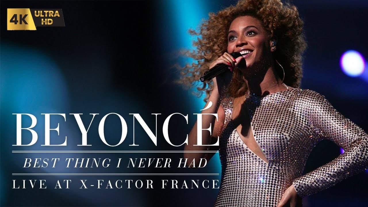 Beyoncé live Best Thing I Never Had & Run The World (Girls) at X Factor France 2011 [4K] - YouTube