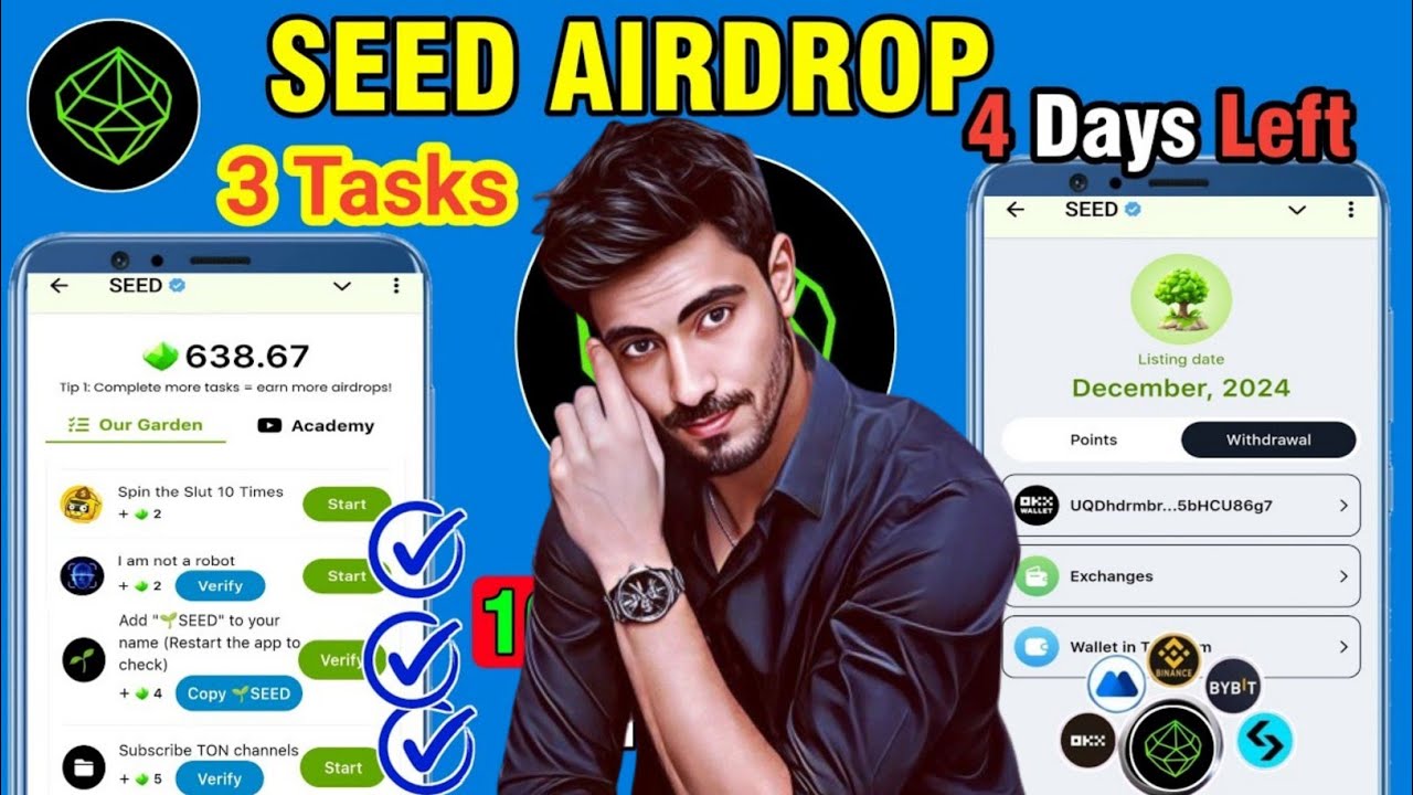 Seed Airdrop Face Verification | seed airdrop listing date, seed ...