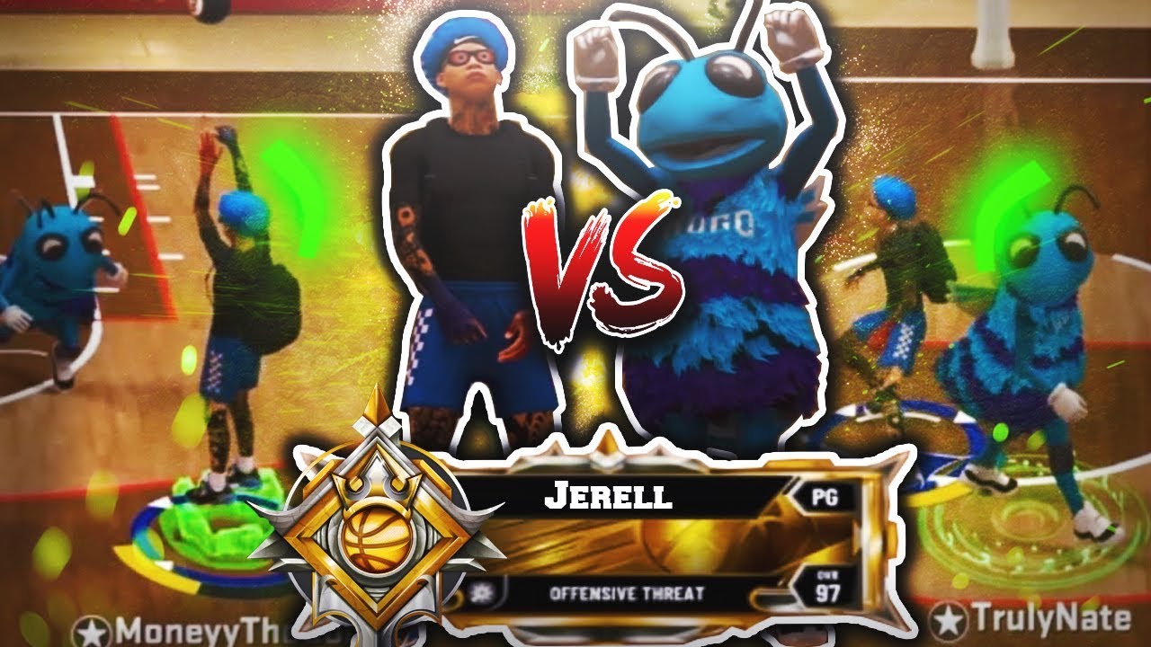 TOXIC LEGEND PULLS UP ON ME WITH A MASCOT ON THE 1v1 COURT AND THIS ...