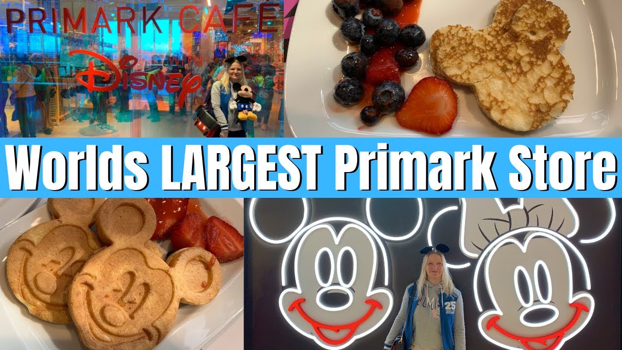 Primark Disney Cafe Tour / Primark Birmingham - YouTube