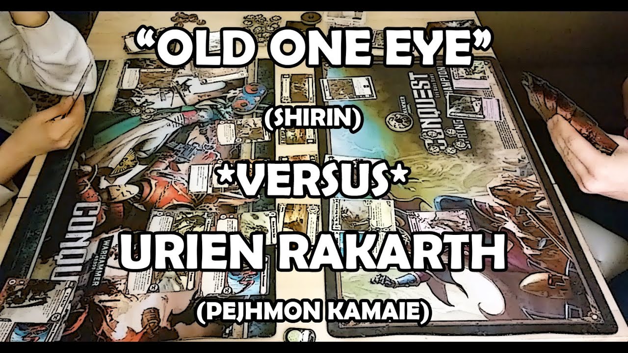 "Old One Eye" versus Urien Rakarth - Warhammer 40,000: Conquest - YouTube