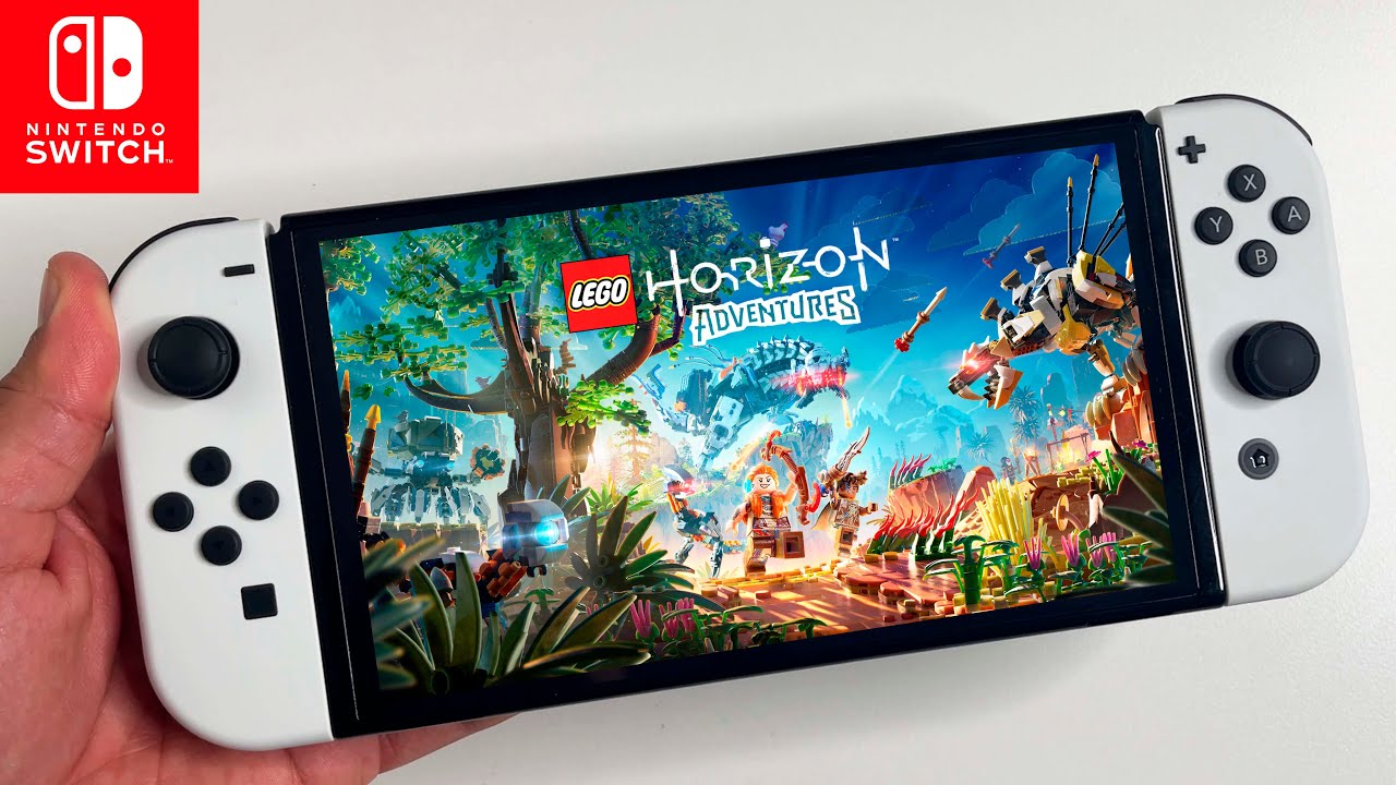 Lego Horizon Adventures on Nintendo Switch OLED Gameplay - YouTube