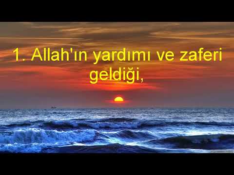 110 NASR SURESİ VE MEALİ KABE İMAMI MAHİR HOCA