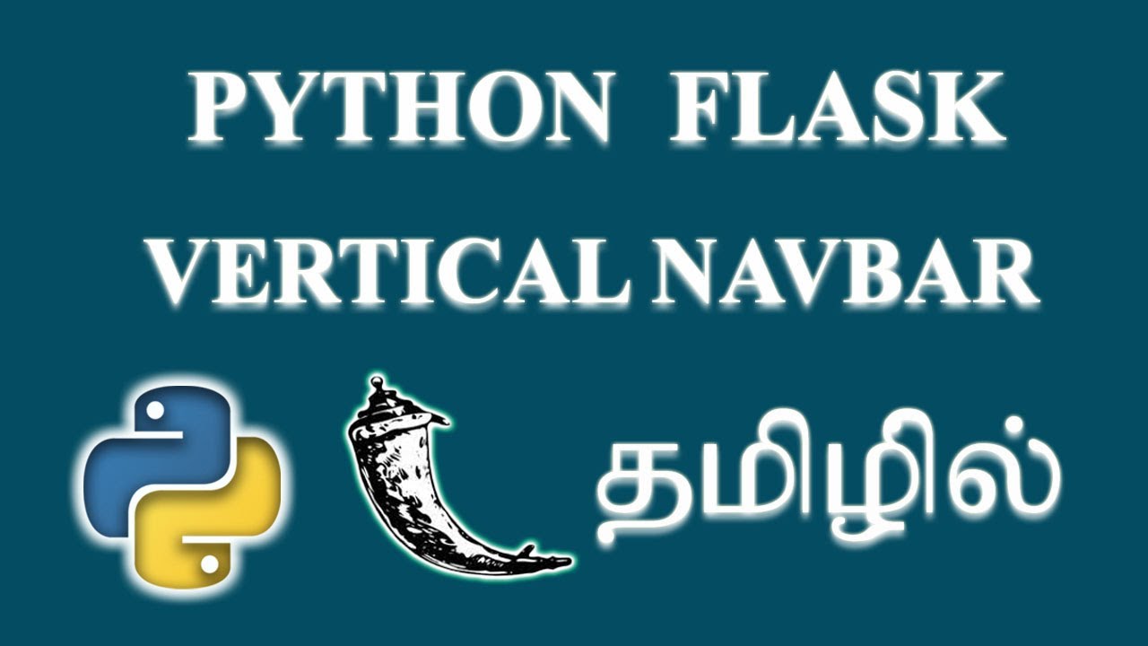 How To Use Vertical Navbar Using Flask Tamil Youtube 5684