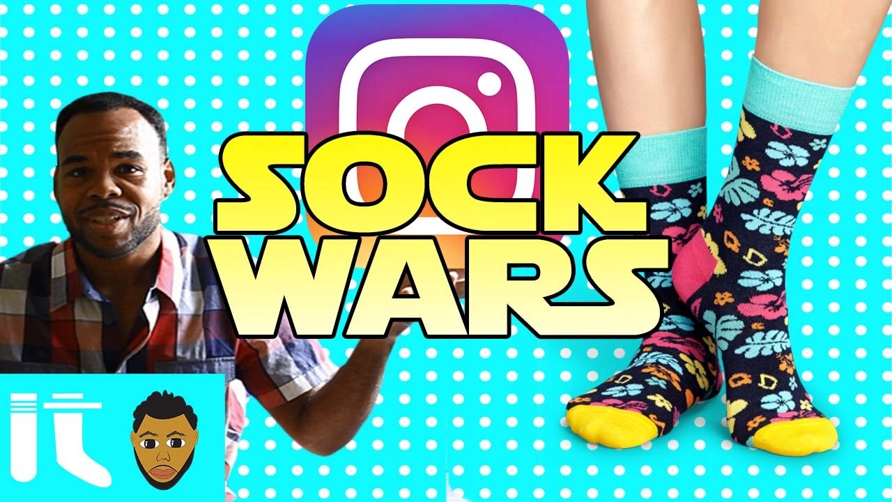 THE TOP 7 SEVEN "SOCKS ON IG" SOCK WARS - YouTube