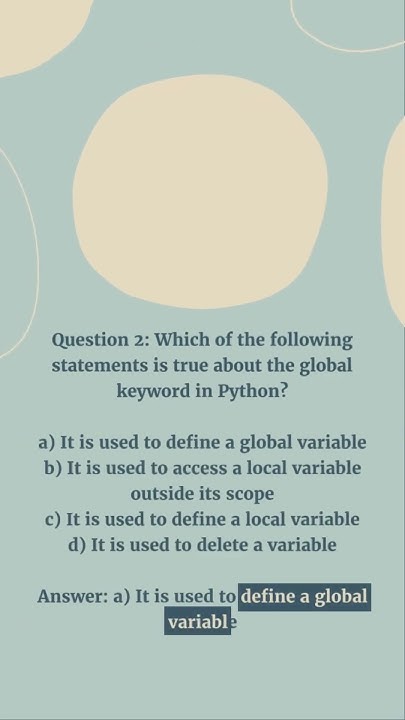 #python #shorts python questions with answer - YouTube