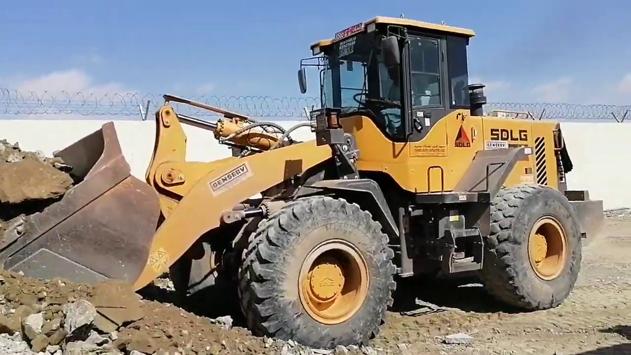 How to load soil in tripper (truck) by wheel Shovel loader - YouTube