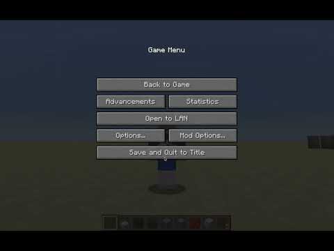 When you turn view bobbing off (minecraft) - YouTube