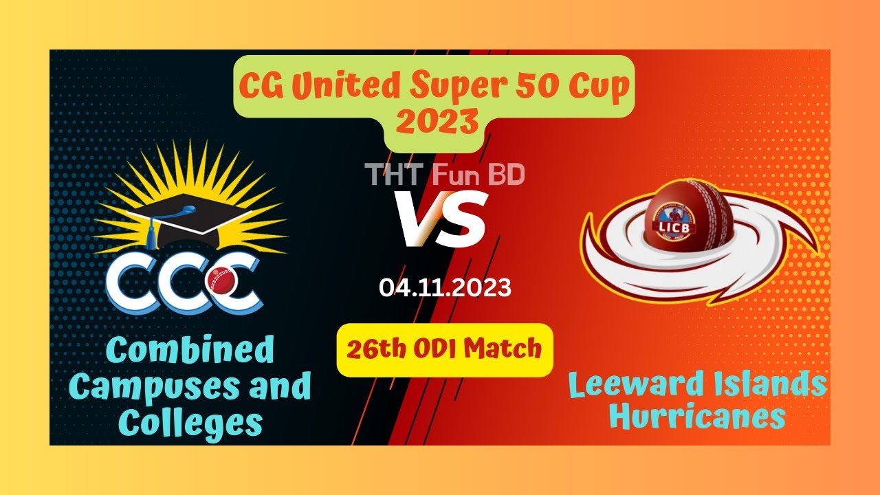 Combined Campuses And Colleges Vs Leeward Islands Hurricanes CCC V combined-campuses-and-colleges-vs-leeward-islands-hurricanes-ccc-v