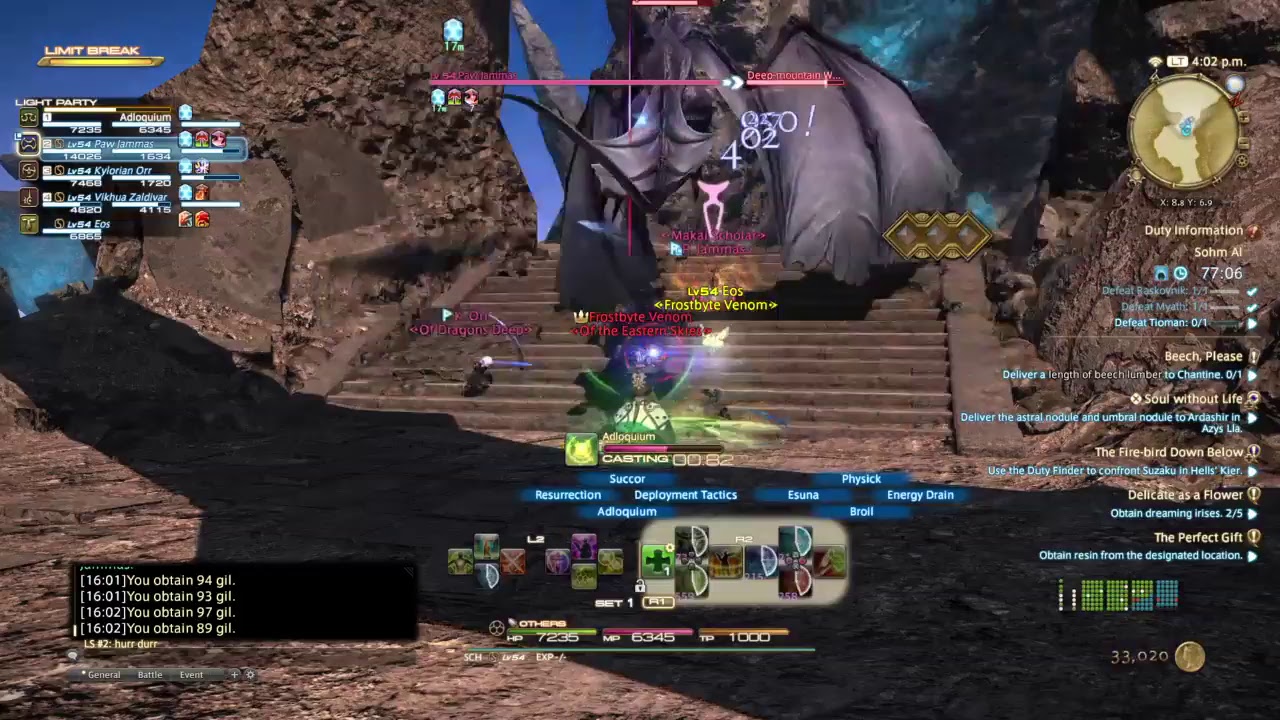 FFXIV gameplay - YouTube