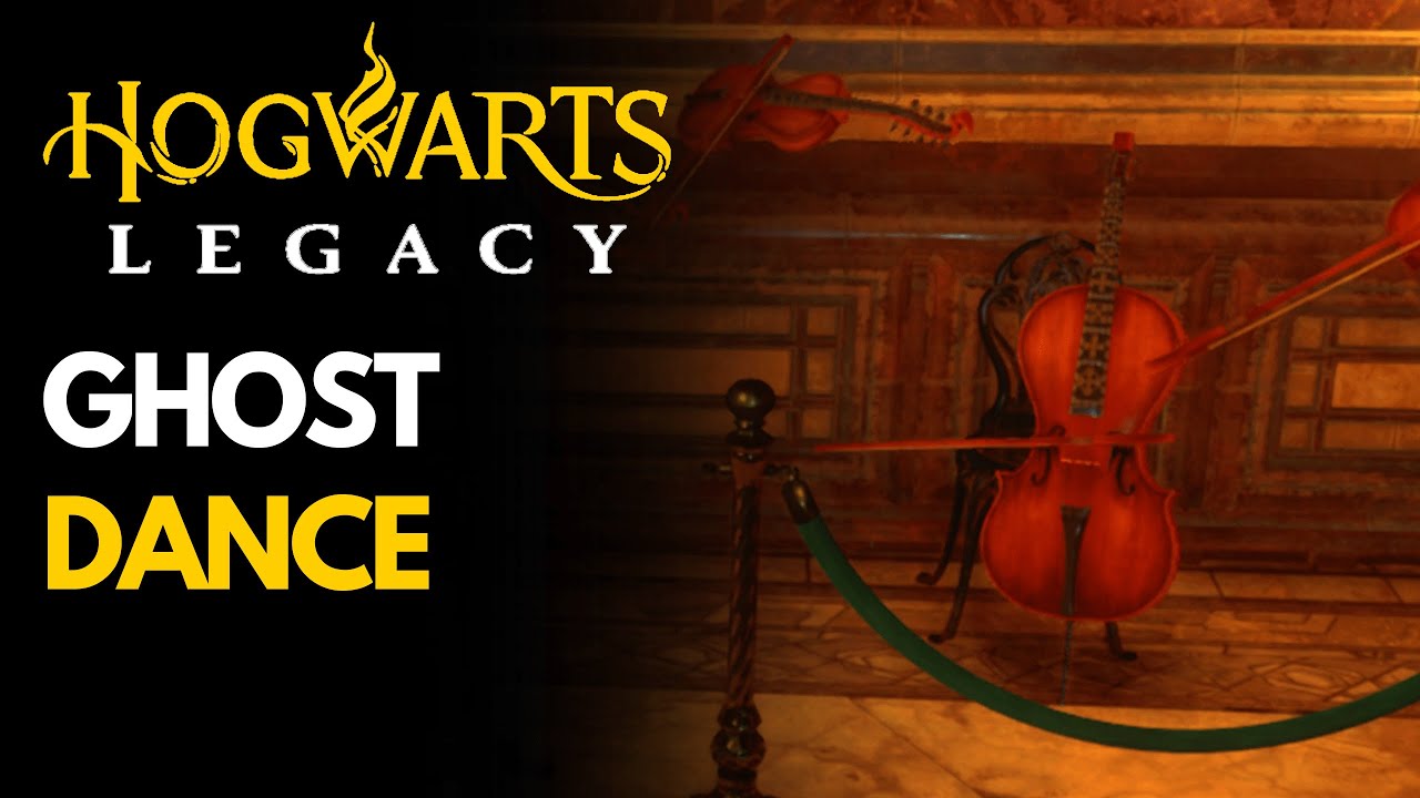 Ghosts dance in Hogwarts Legacy - YouTube