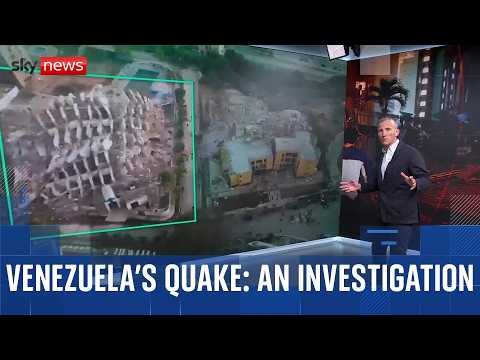 Sky News investigation shows scale of Venezuelan quake damage