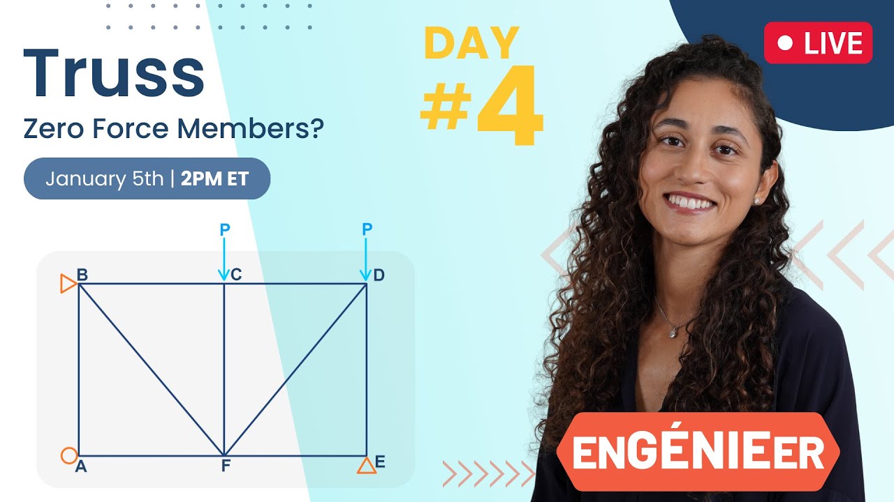 FE Exam Problems Live Marathon (Day 4) - Truss - YouTube