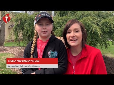 Lindsay and Stella Shaw - Virtual Syracuse Heart Walk - YouTube