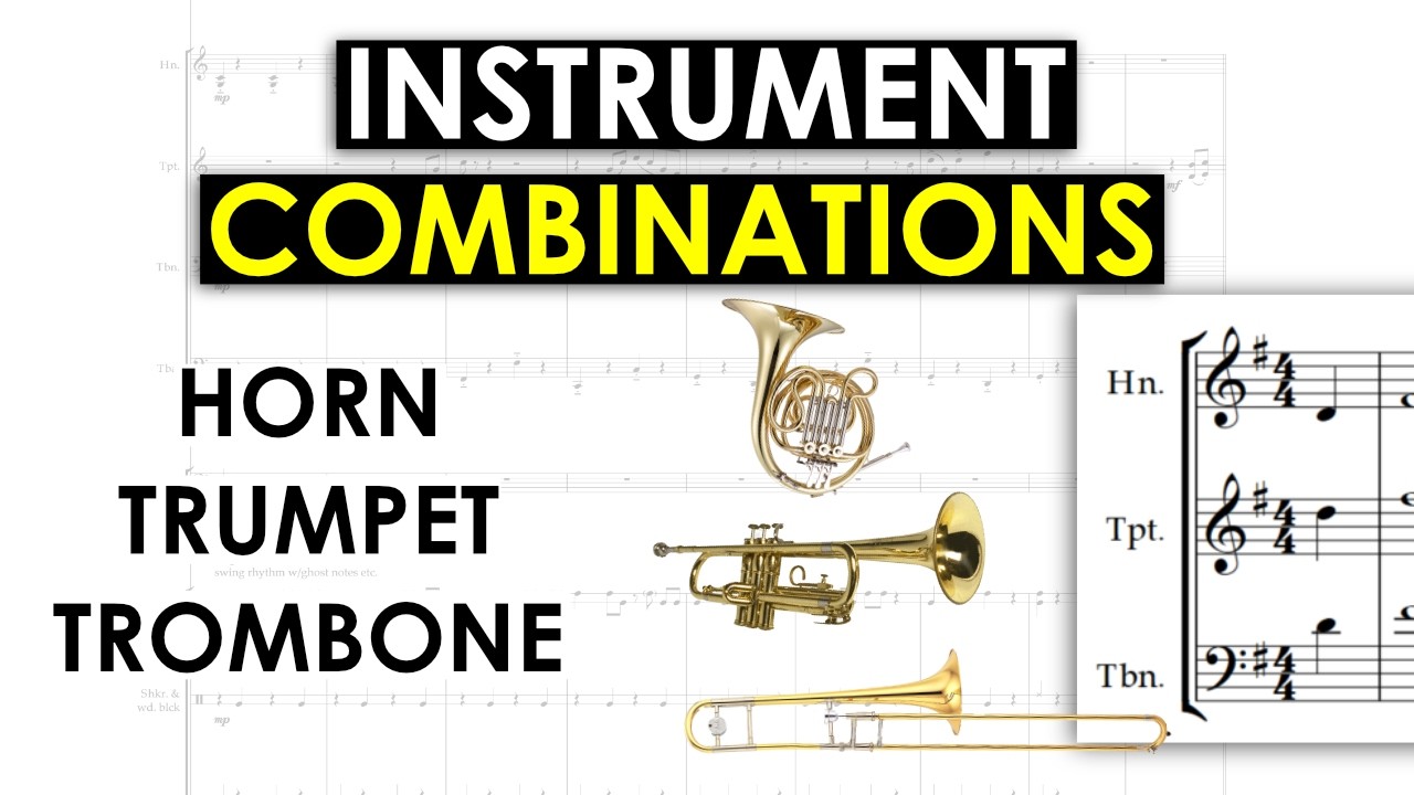French Horn, Trumpet & Trombone Combinations: Real Examples - YouTube