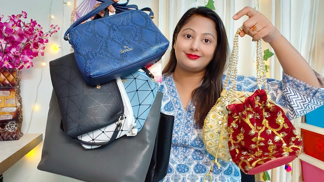 Meesho Handbag/Sling Bag/ToteBag Haul Starting Rs 161/- - YouTube