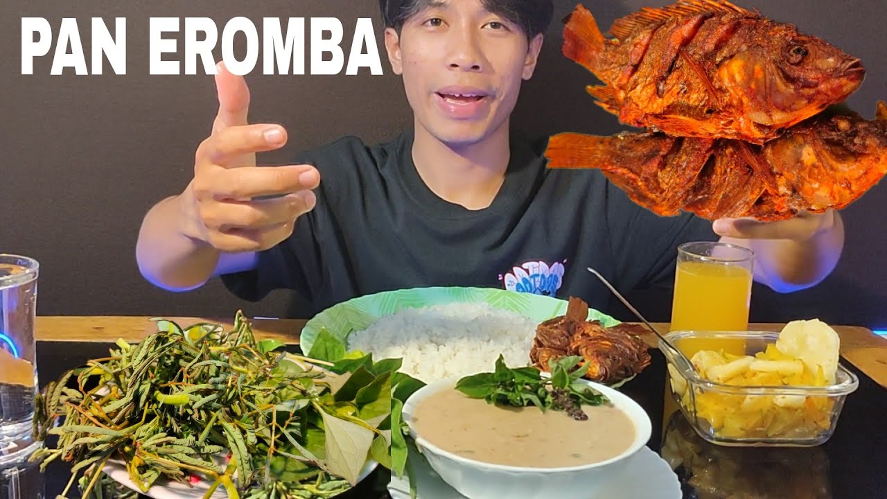 Pan Eromba Mukbang | Manipur Traditional Dish || Ekaithabi kotlaga ...
