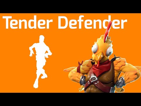 Tender defender doing emotes - YouTube