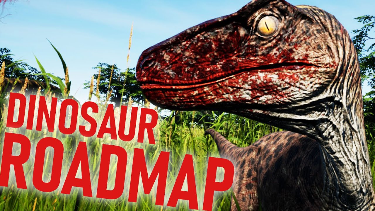 Dinosaur roadmap for The Isle EVRIMA update - YouTube