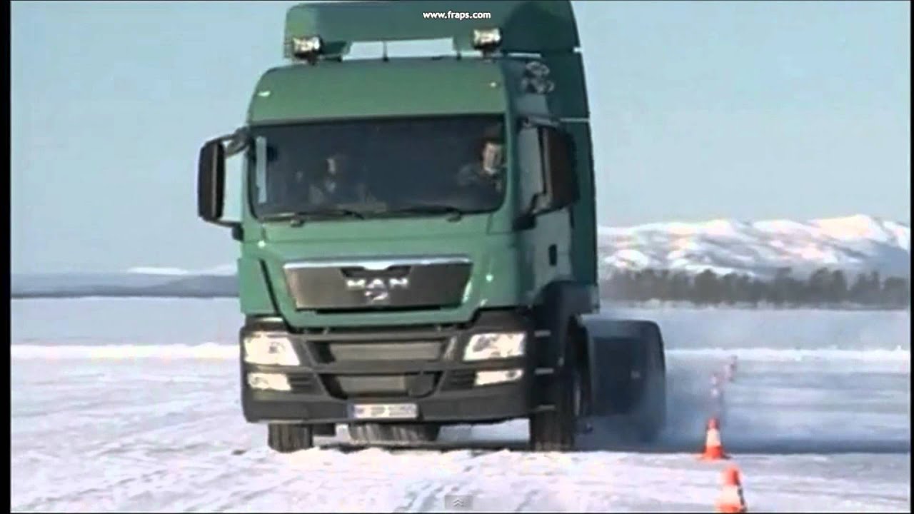 The new MAN TGX V8 - YouTube