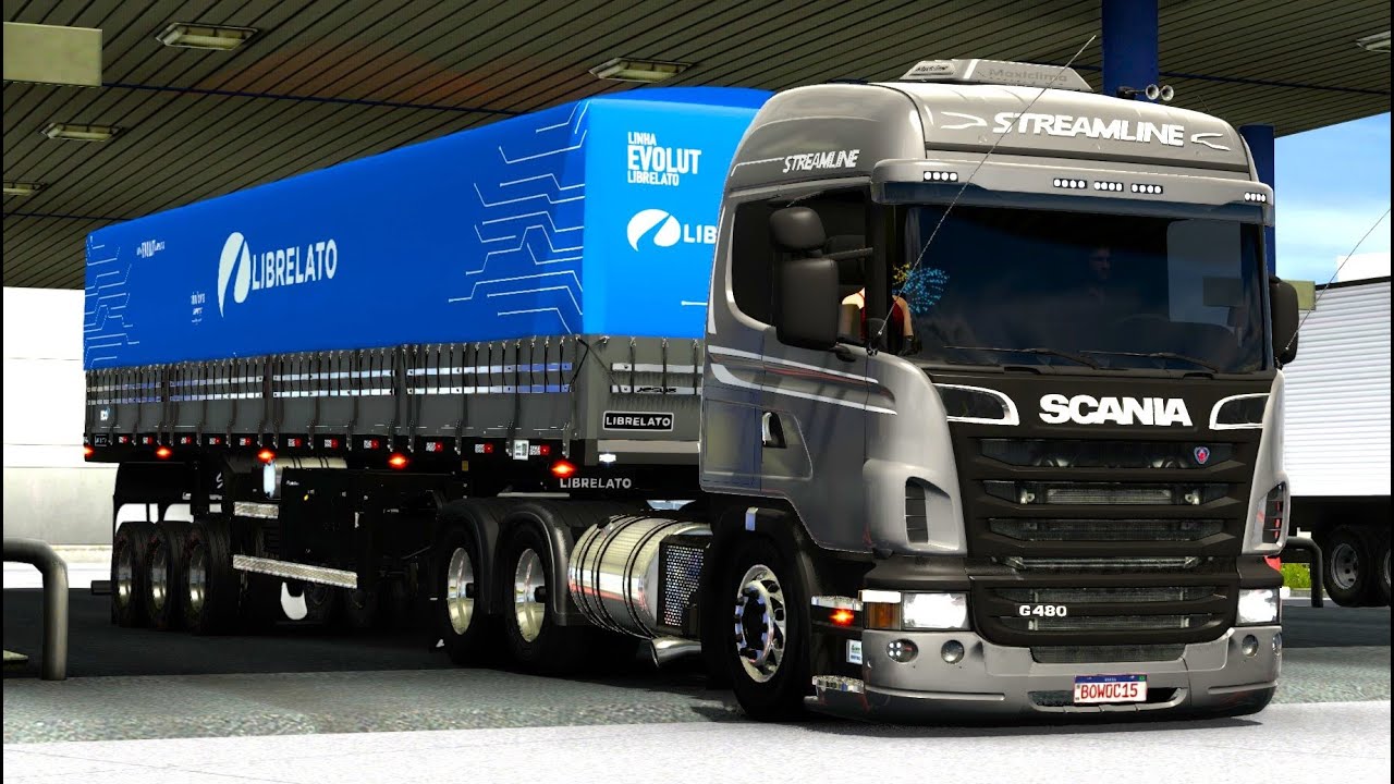 Scania Streamline G480 + (Granel Conjunto Top) MAPA RBR Ets2 4K - YouTube