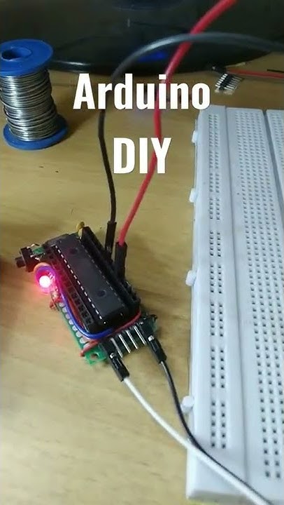 Arduino DIY | ATmega 328p microprocessor on a GP board for low powered IOT system | custom ...