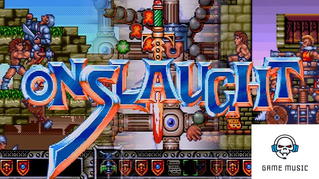 Game Music - Onslaught (Sega Genesis) - Main Theme | Boss Theme - YouTube