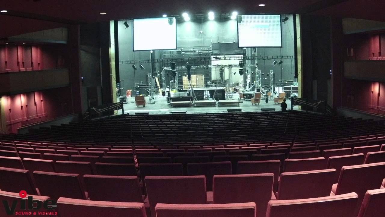 Time Lapse Project in Bord Gais Energy Theatre - YouTube