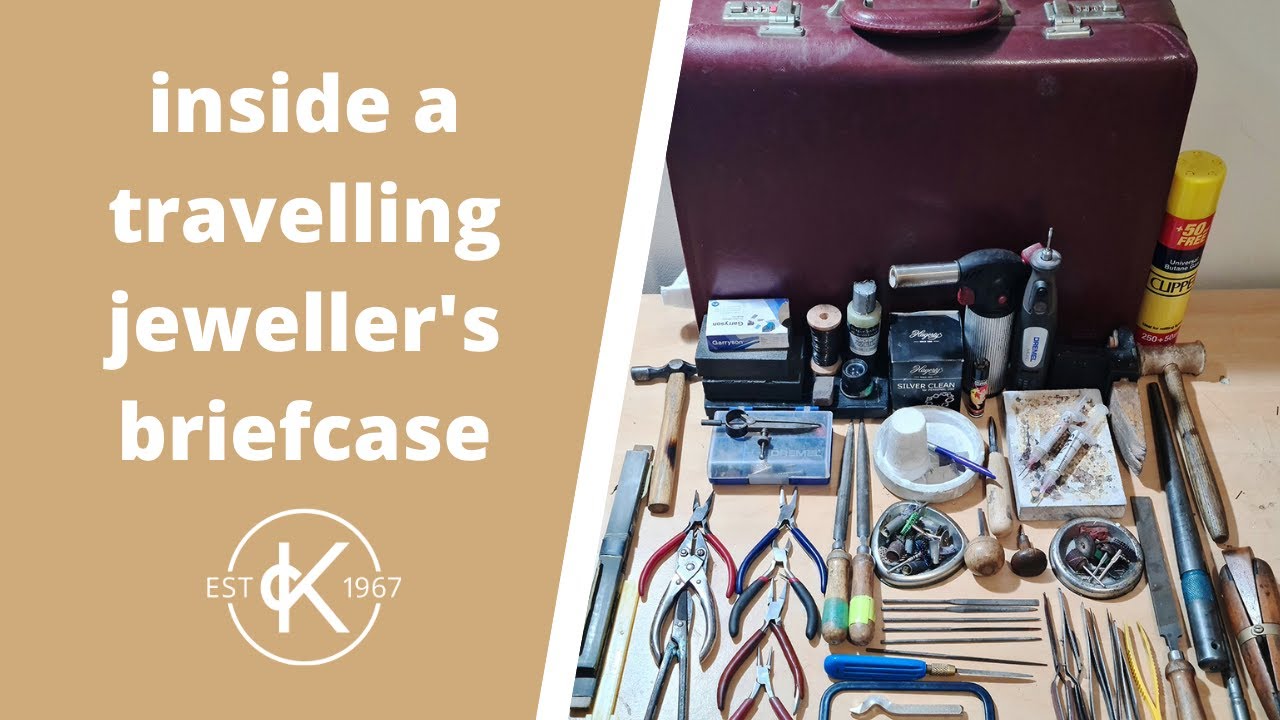 Inside A Travelling Jeweller's Briefcase | The Basic Jewellery Tools ...