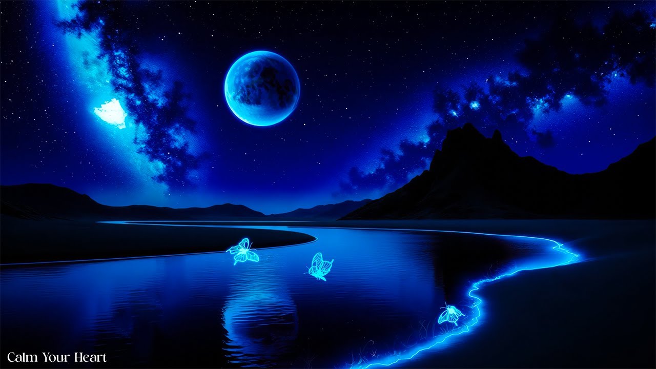 (No Ads) Hypnosis Sleep Mind With Waves Sounds •Heal Subconscious And ...