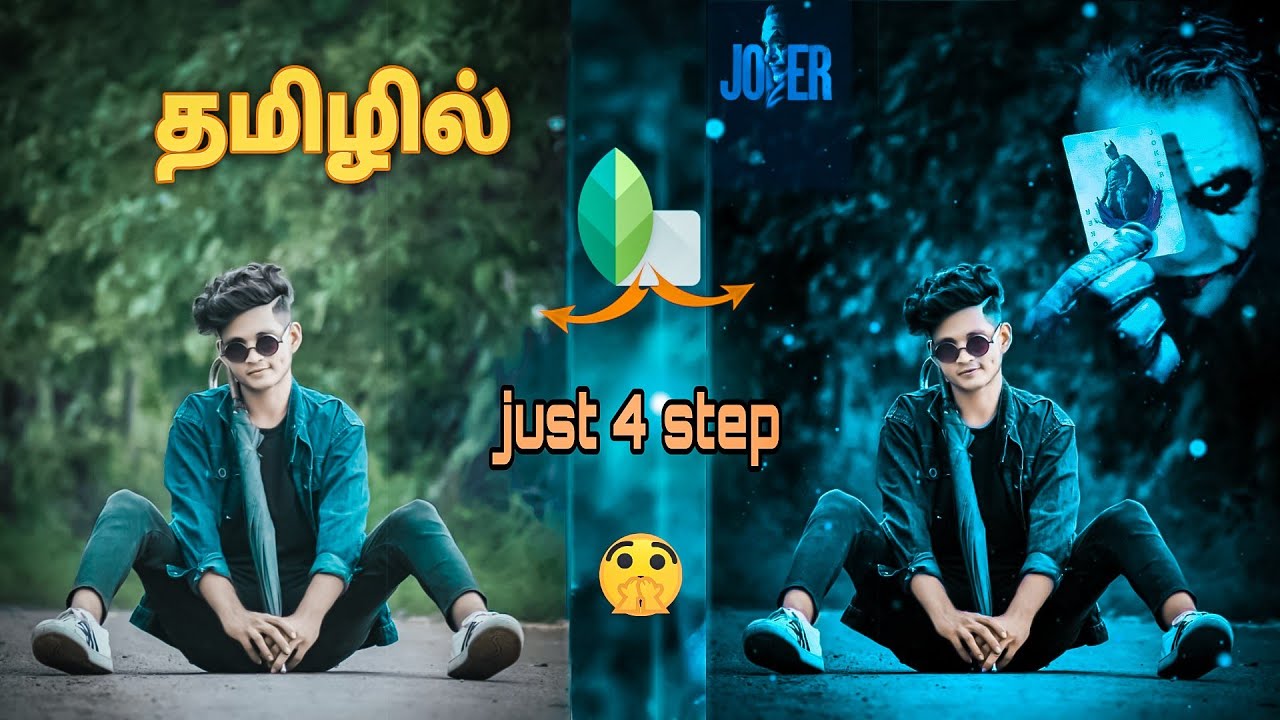tamil snapseed photo editing|tamil photo editing|joker photo editing ...