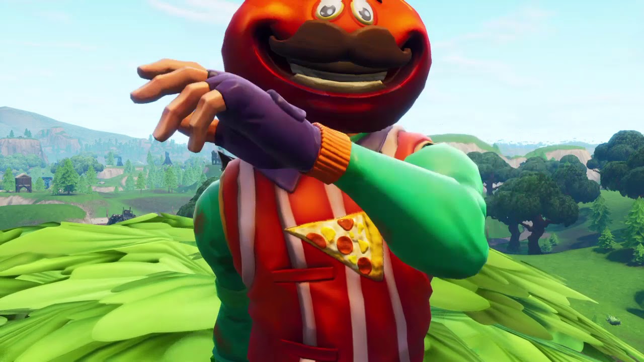 Fortnite dances in slow-motion - YouTube