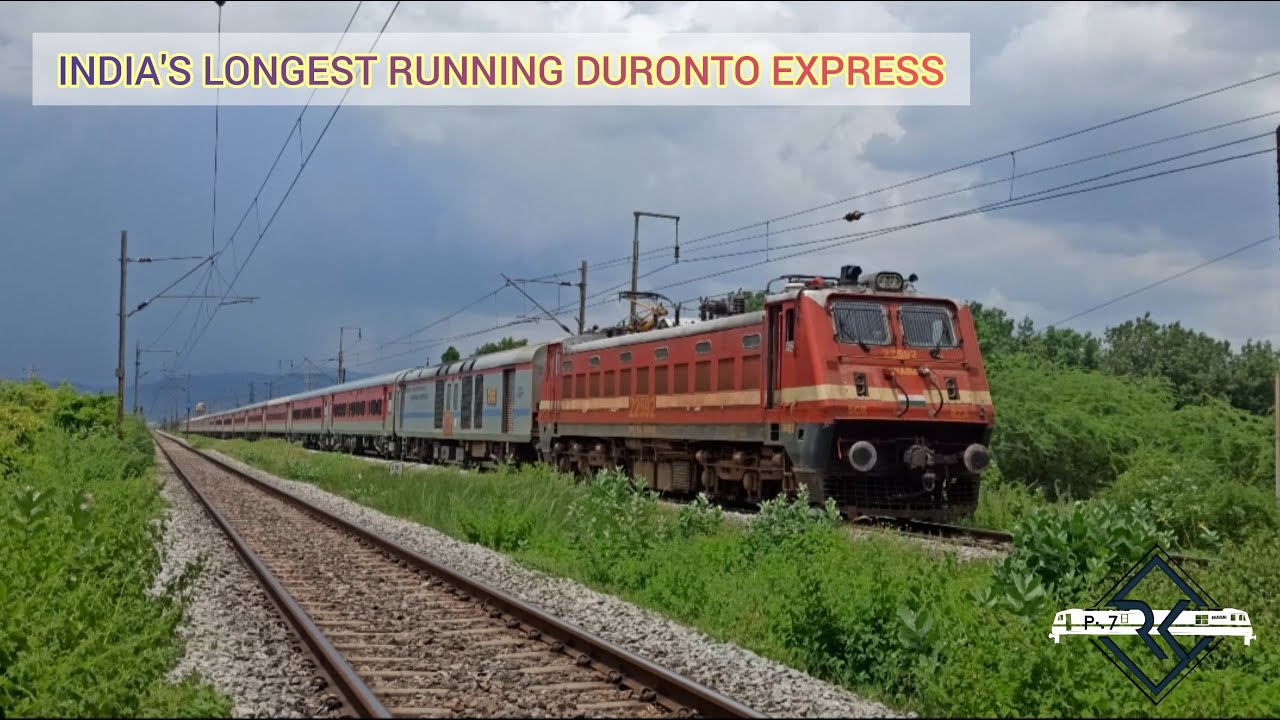 ROUTE DIVERTED LONGEST RUNNING DURONTO IN INDIA SILENTLY PASSING NEAR ...