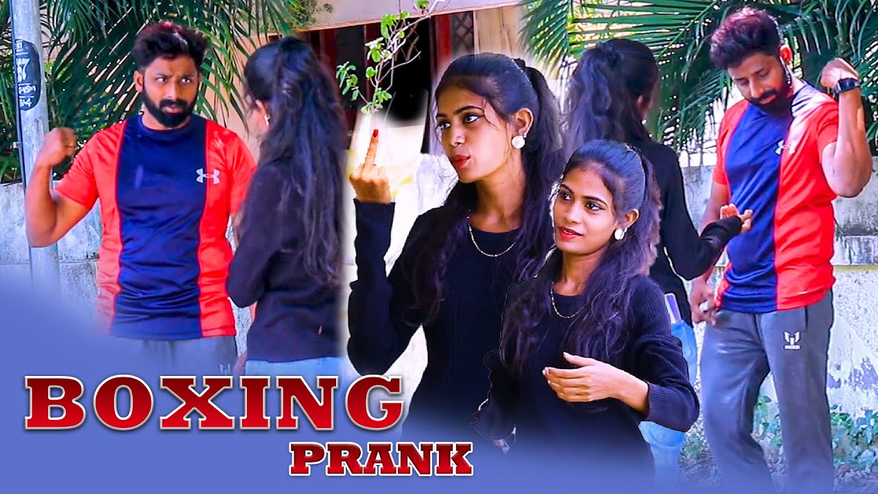 Boxing Prank On Cute Girl, | KICK BOXING FUN VIDEO | sakthi 2022 - YouTube