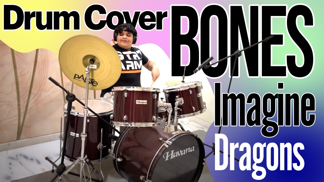 bones drum cover | bones imagine dragons #drums #drumcover #drummer #imaginedragons #bones #song ...